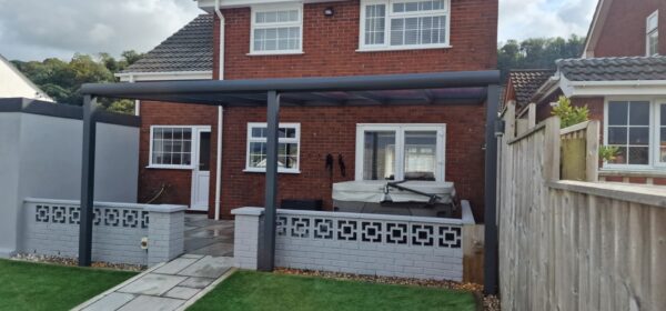 Polycarbonate Roof Veranda - Contemporary Outdoor LivingContemporary ...